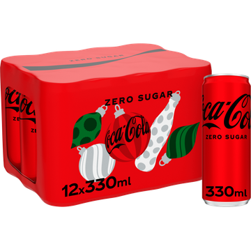 Coca-Cola Zero Sugar 12 x 330 ml bestellen? | Jumbo