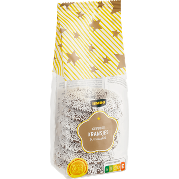 Jumbo Gevulde Kransjes Wit Musket 180 g bestellen? | Jumbo
