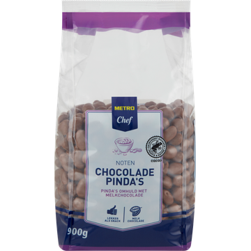 Metro Chef Noten Chocolade Pinda's 900 g bestellen? | Jumbo