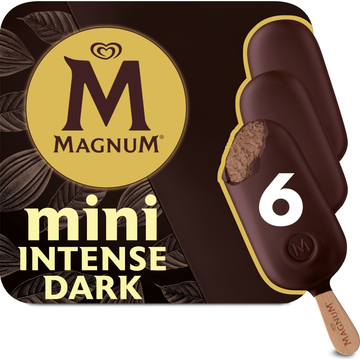 Magnum Mini IJs Intense Dark 6 stuks 6 x 55ml bestellen? | Jumbo