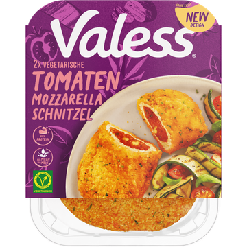 Valess Vegetarische Tomaten Mozzarella Schnitzel 2 Stuks 180 g ...
