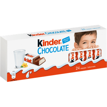 Kinder Chocolate 24 Reepjes 300 g bestellen? | Jumbo