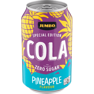 Jumbo Cola Zero Pineapple - Blik - 330ML bestellen? | Jumbo