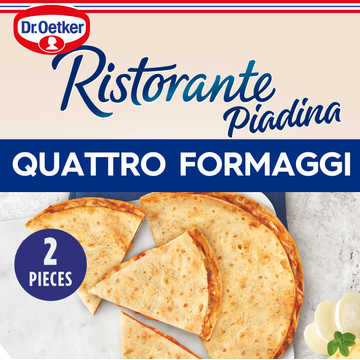 Dr. Oetker Ristorante Piadina Quattro Formaggi Flatbread 2 stuks ...