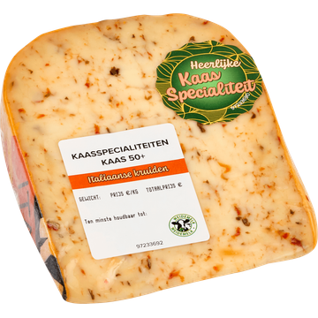 Kaasspecialiteiten Kaas 50+ Italiaanse Kruiden Stuk ca. 250 g bestellen ...