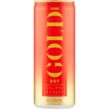 Gold Dry Eclipse & Vodka Premix 250 ml bestellen? | Jumbo