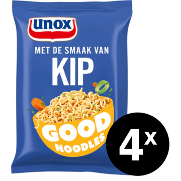 Unox Good Noodles Kip 4 x 70 g bestellen? | Jumbo