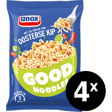 Unox Good Noodles Oosterse Kip 4 x 70 g bestellen? | Jumbo