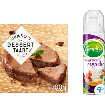 Chocolade kerstdessert & slagroom (8 pers.) bestellen? | Jumbo