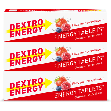 Dextro Energy Tabletten Fizzy Sour Berry 3 Stuks bestellen? | Jumbo