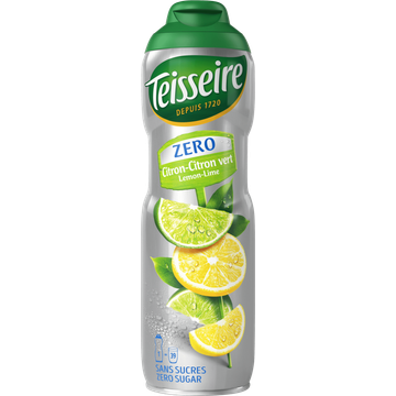 Teisseire Zero Suiker Citroen Limoen Siroop 60 cl bestellen? | Jumbo