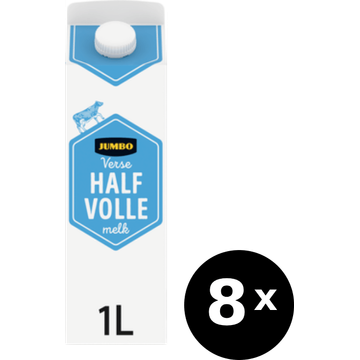 Jumbo verse halfvolle melk 8 x 1l bestellen? | Jumbo