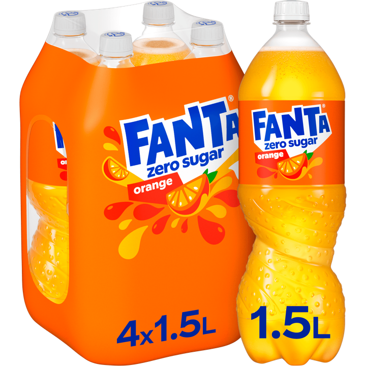 Fanta Orange Zero Fanta Orange Zero Sugar 250ml Can – Aquarium