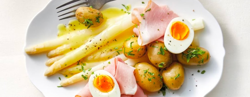 Voorjaar asperges recepten
